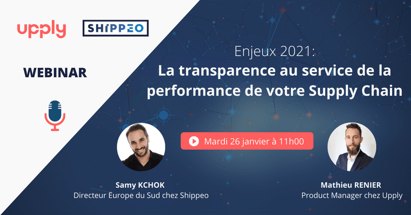 Shippeo x Upply | Videos & Webinars | Shippeo.com